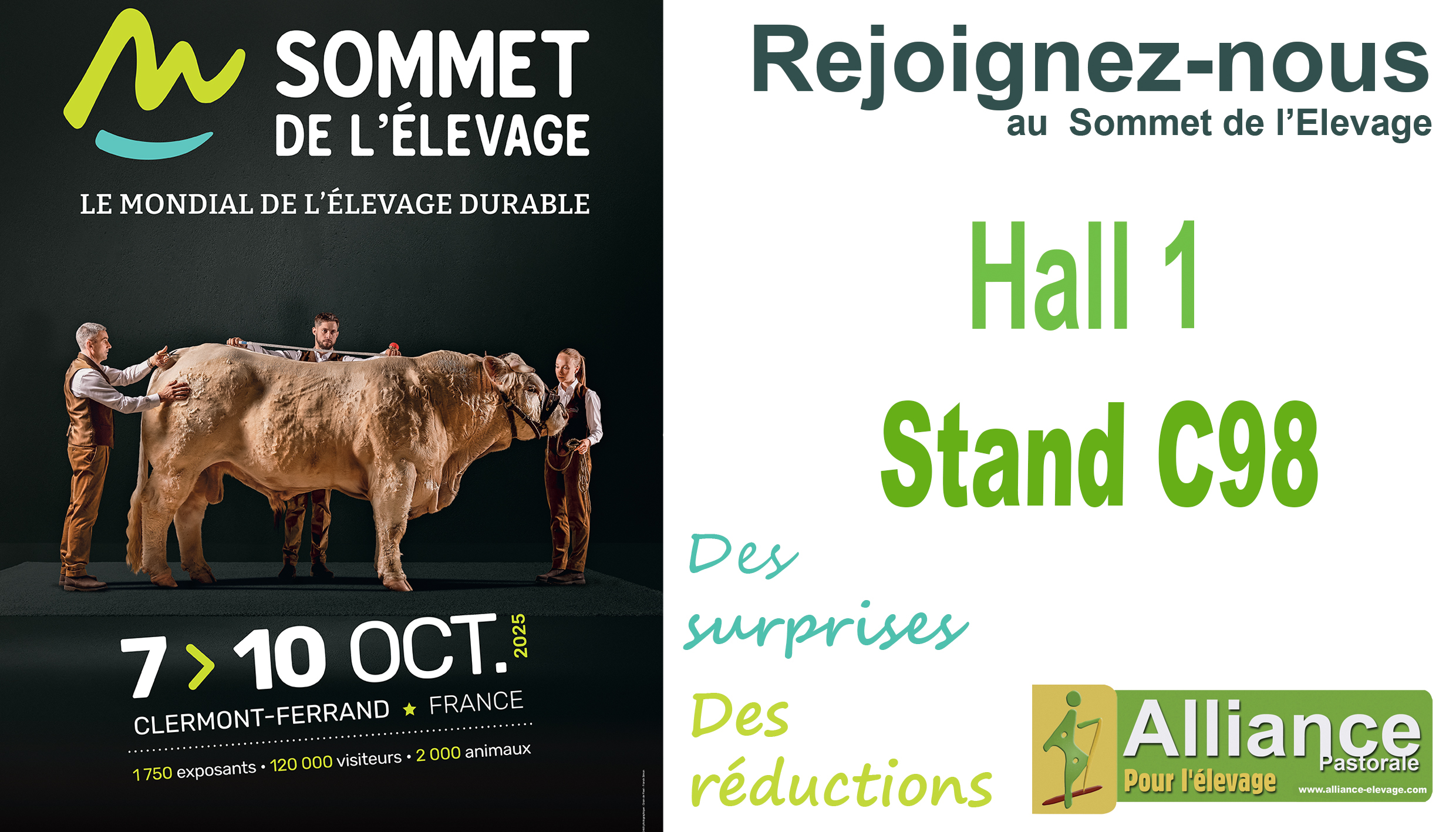 Sommet de l’élevage (63) - Alliance Elevage